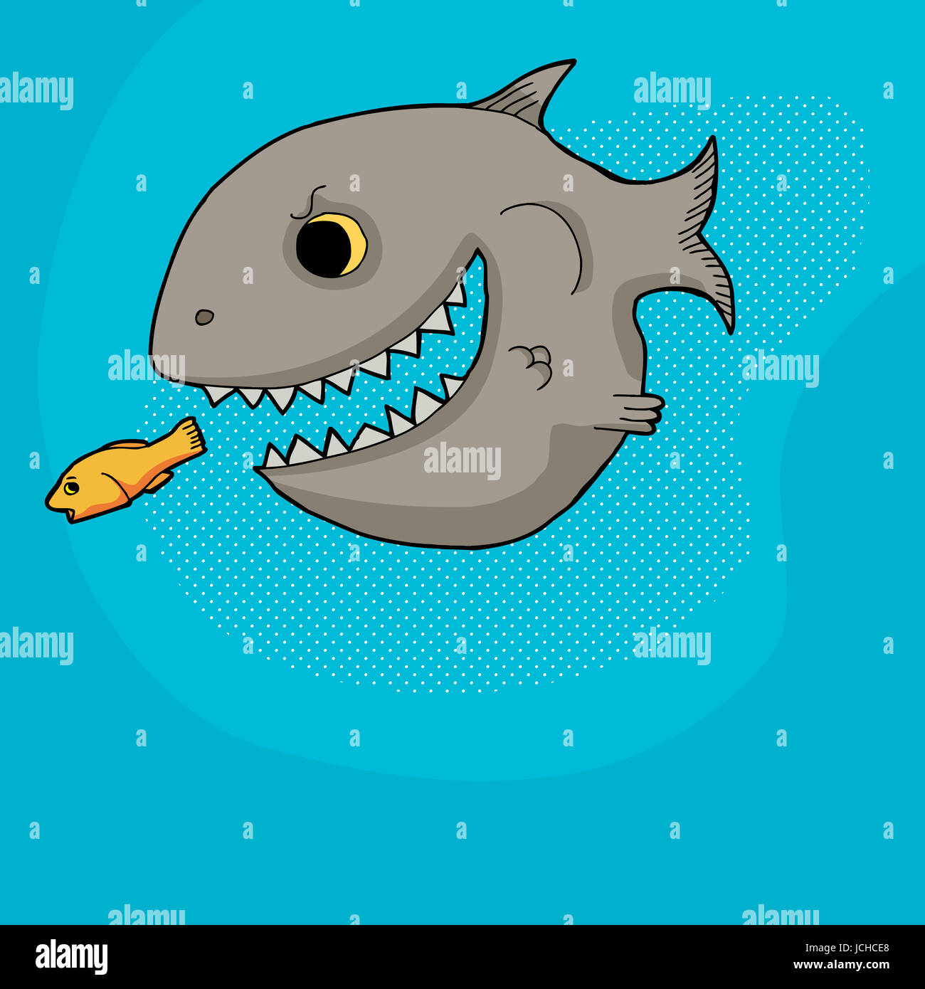 Cartoon fish vector hi-res stock photography and images - Alamy
