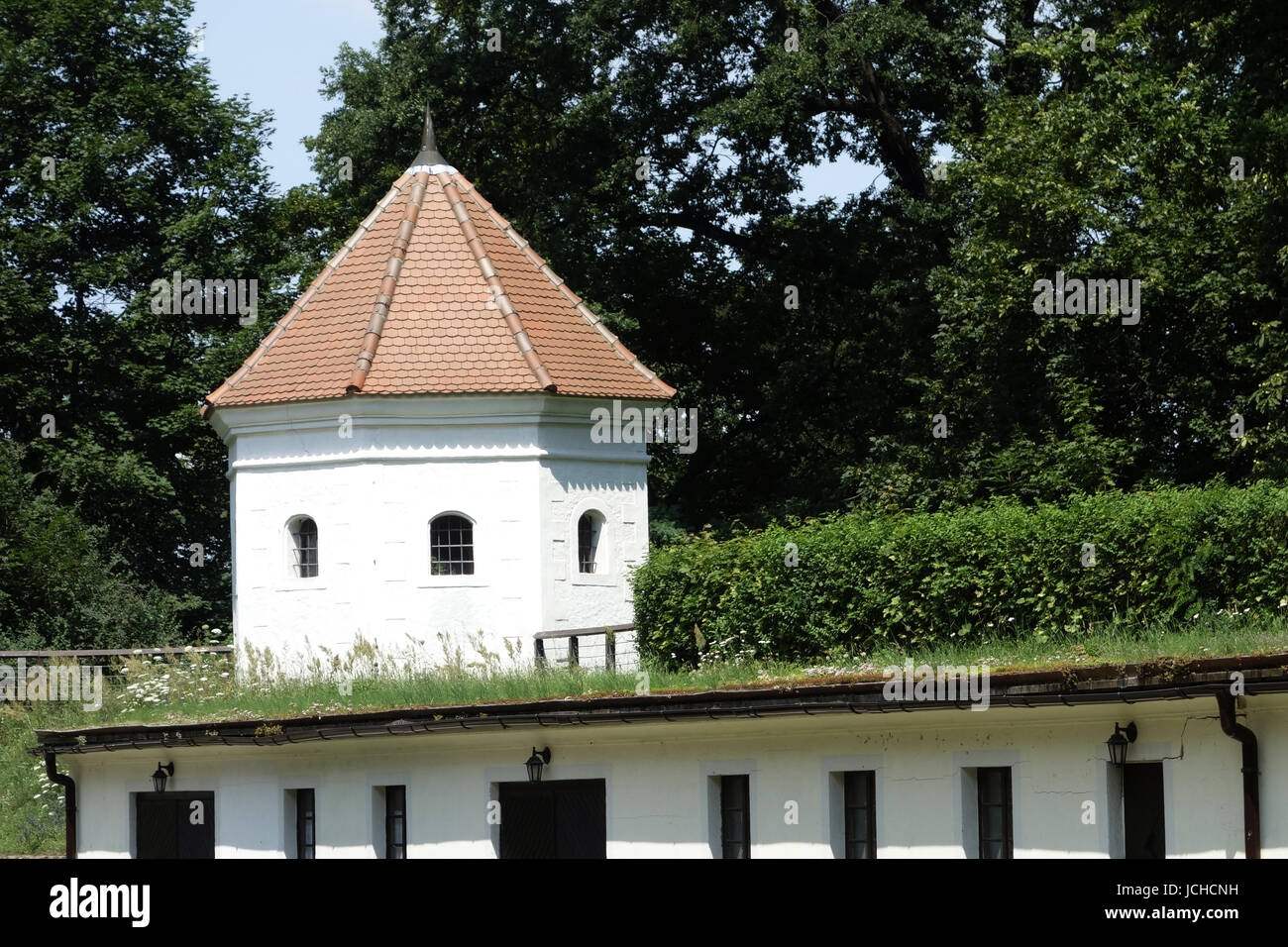 museum castle and fortress senftenberg Stock Photo - Alamy