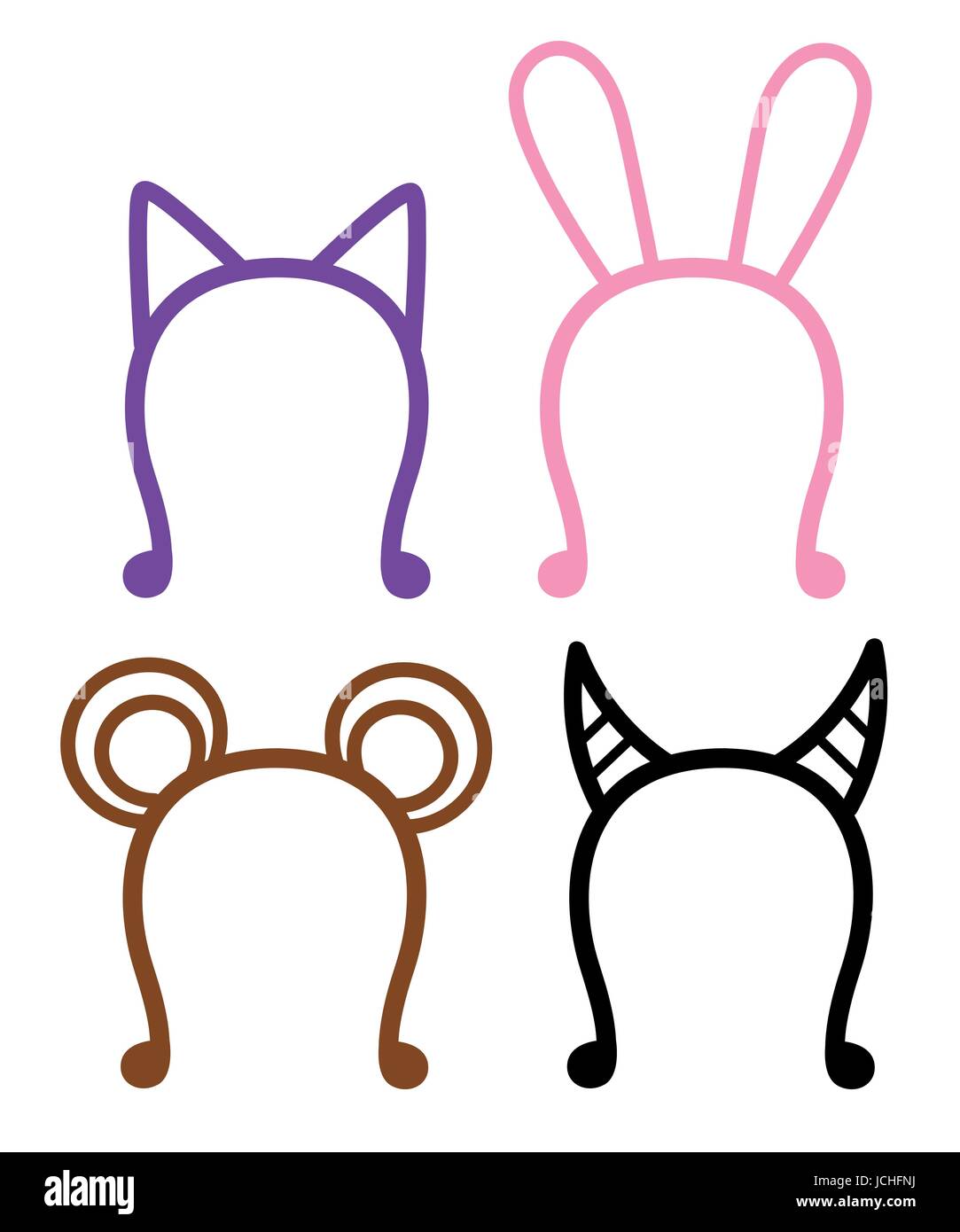 Female's ear Stock Vector Images - Alamy