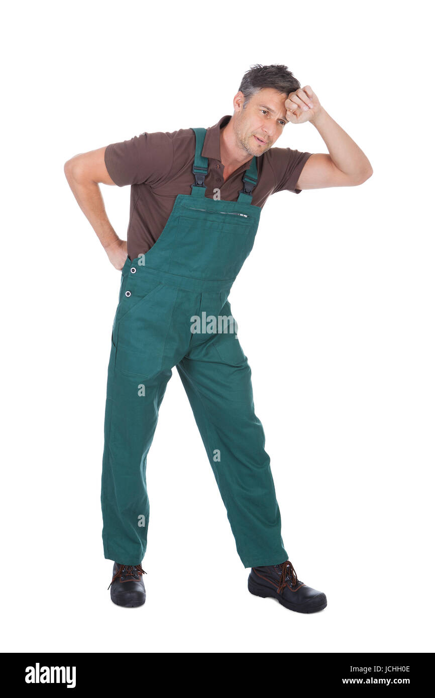 Exhausted gardener hi-res stock photography and images - Alamy