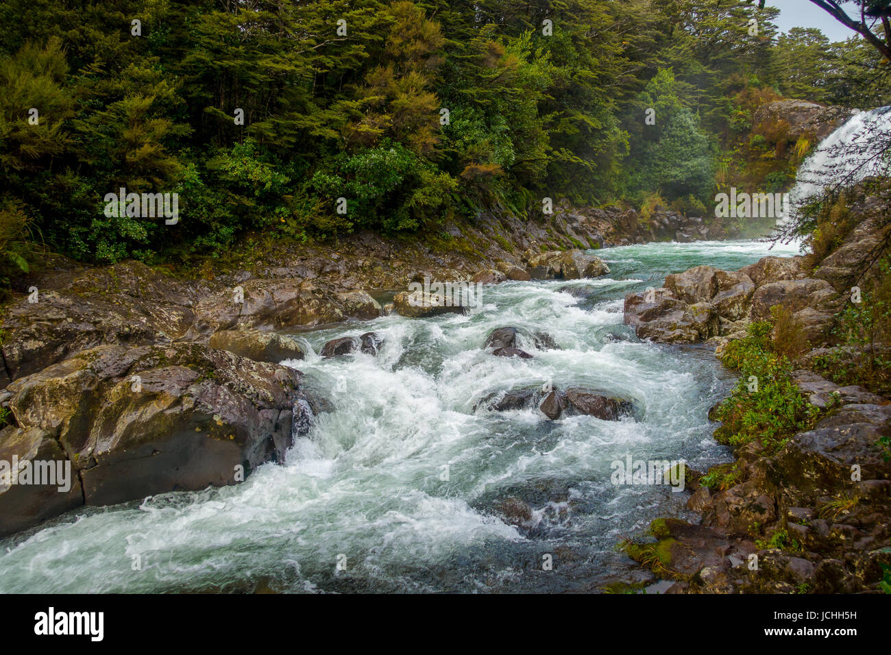 Tawhai falls in tongariro national park hi-res stock photography and ...