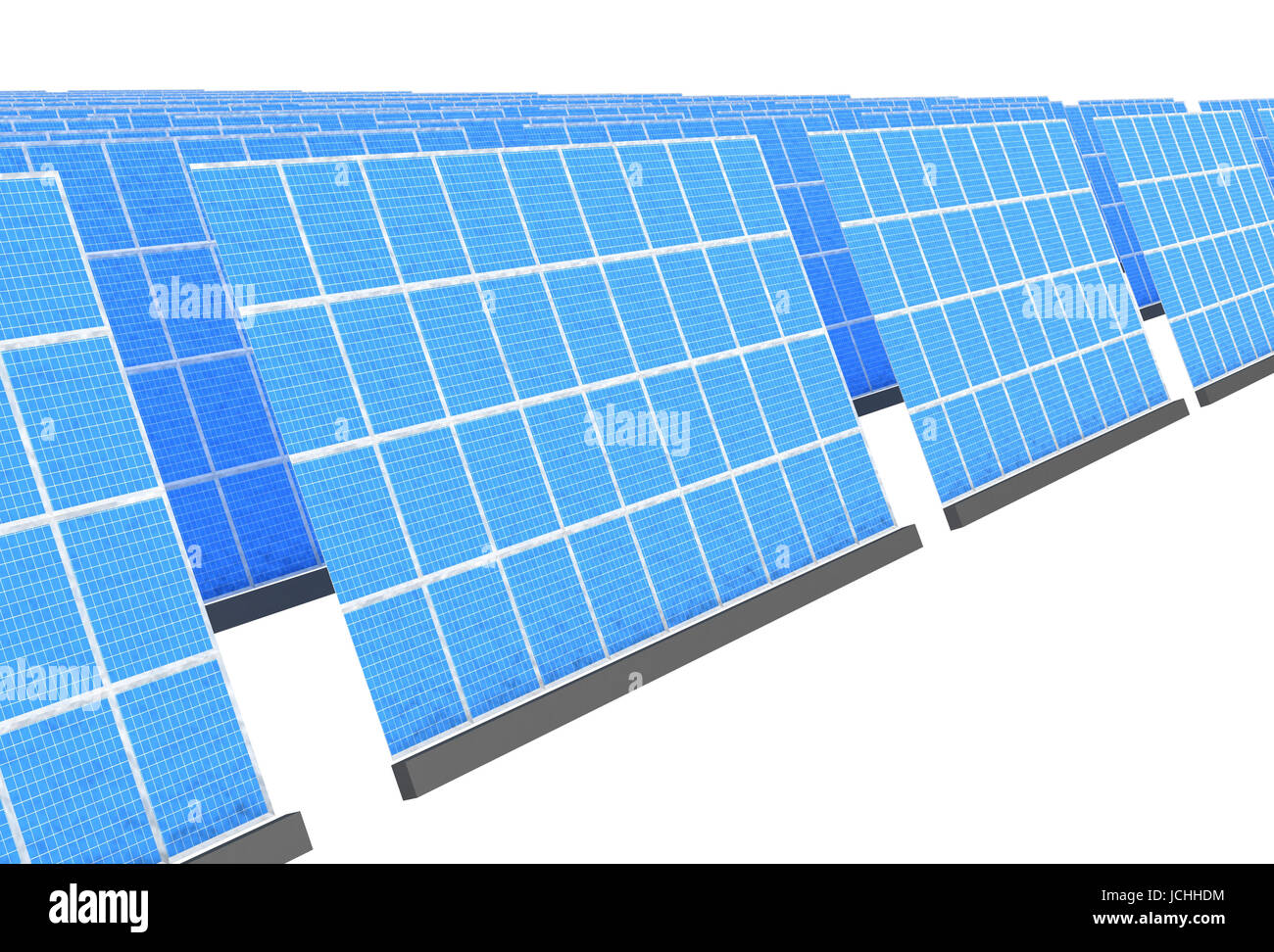 Illustration of Solar panels isolated on white Stock Photo - Alamy