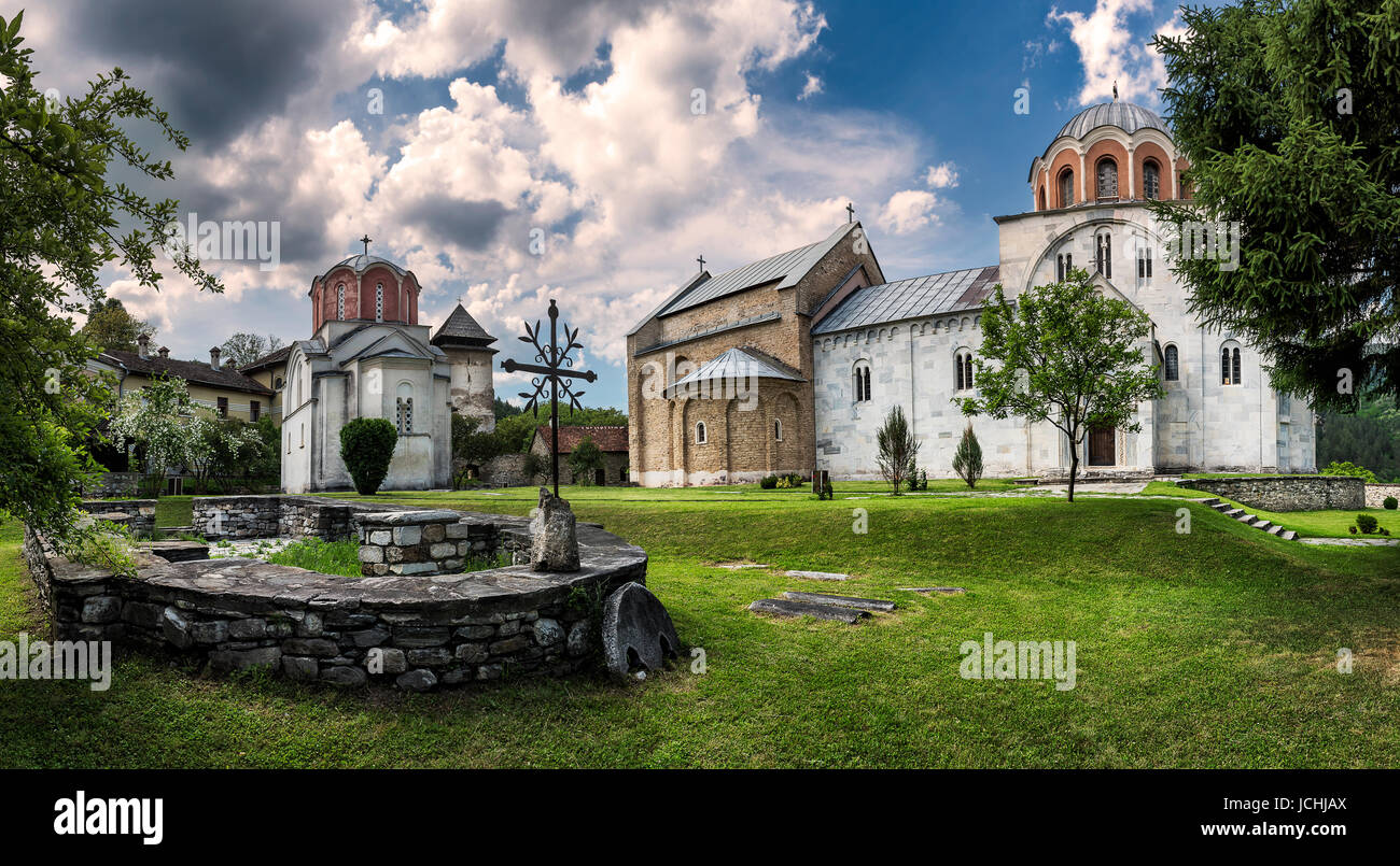 Studenica monastery, 12th-century Serbian orthodox monastery located ...