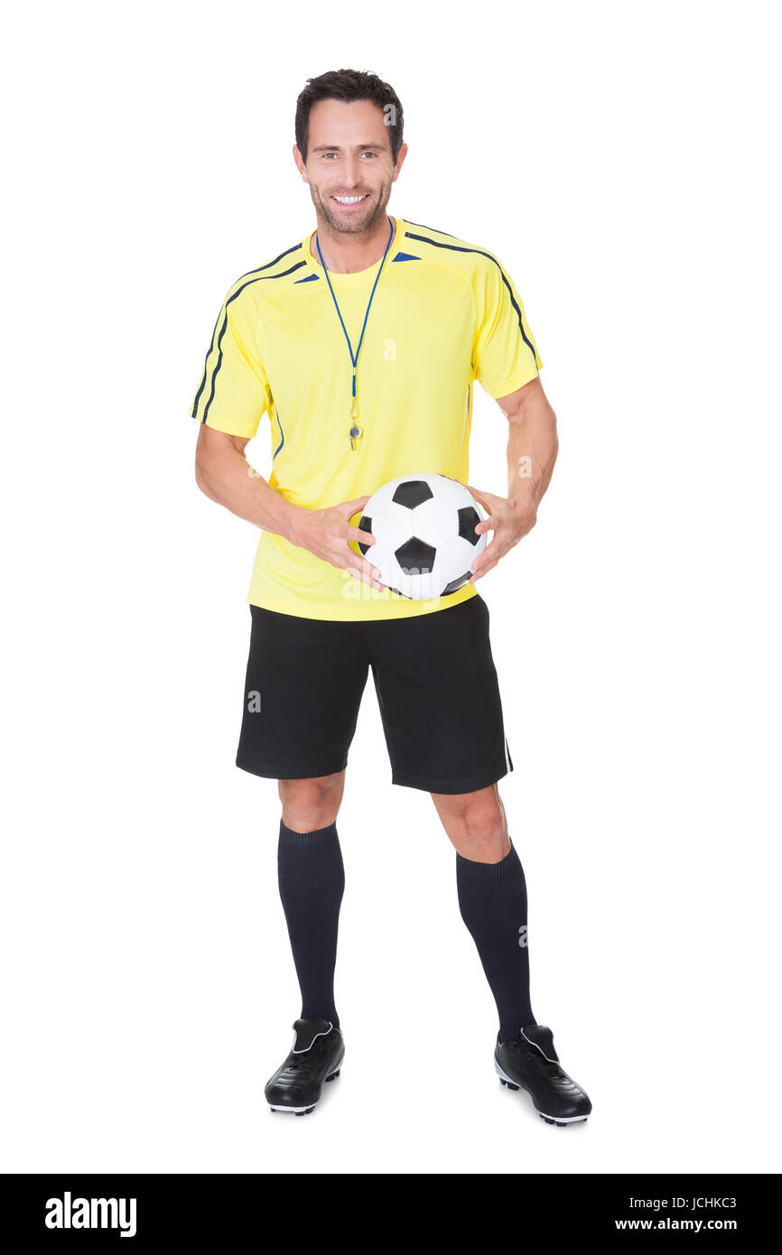 Soccer referee male cutout Cut Out Stock Images & Pictures - Alamy