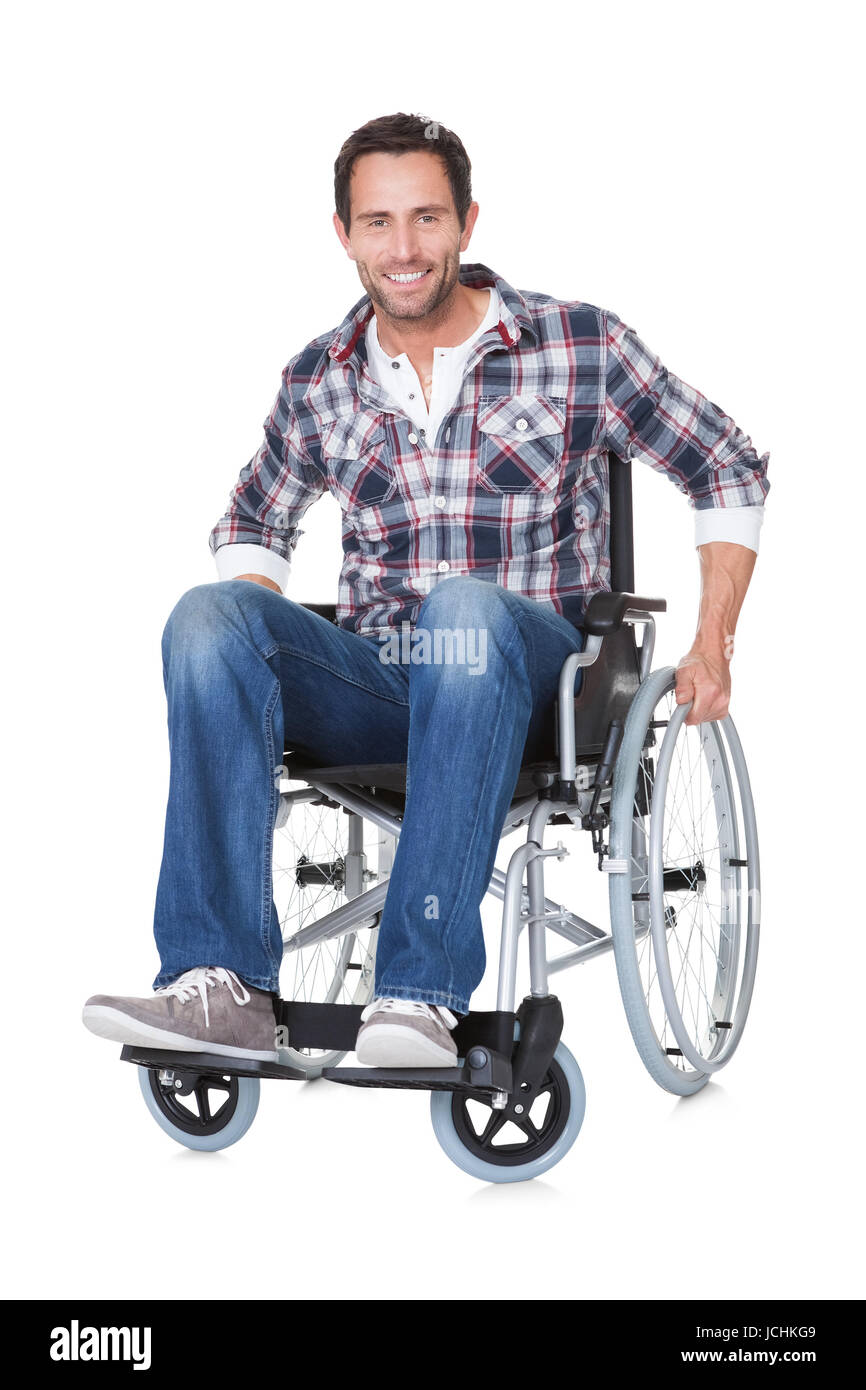 Disabled middle Cut Out Stock Images & Pictures - Alamy