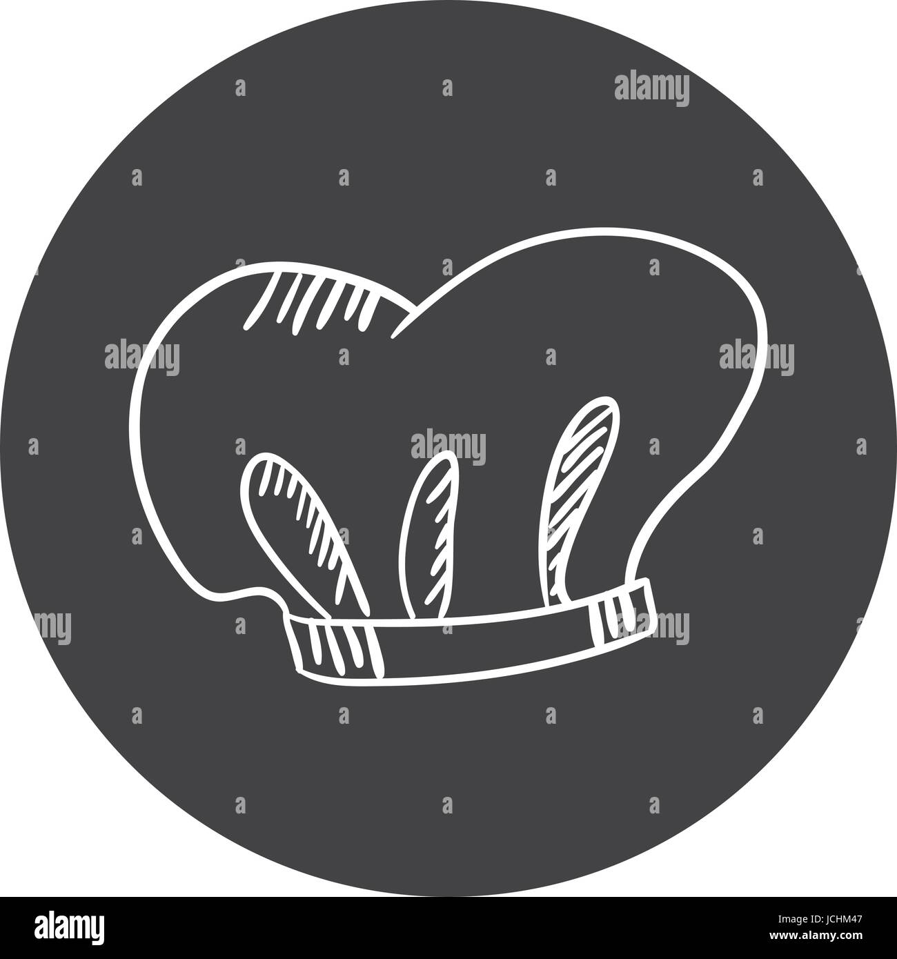 Hand drawn sketch chefs Stock Vector Images - Alamy