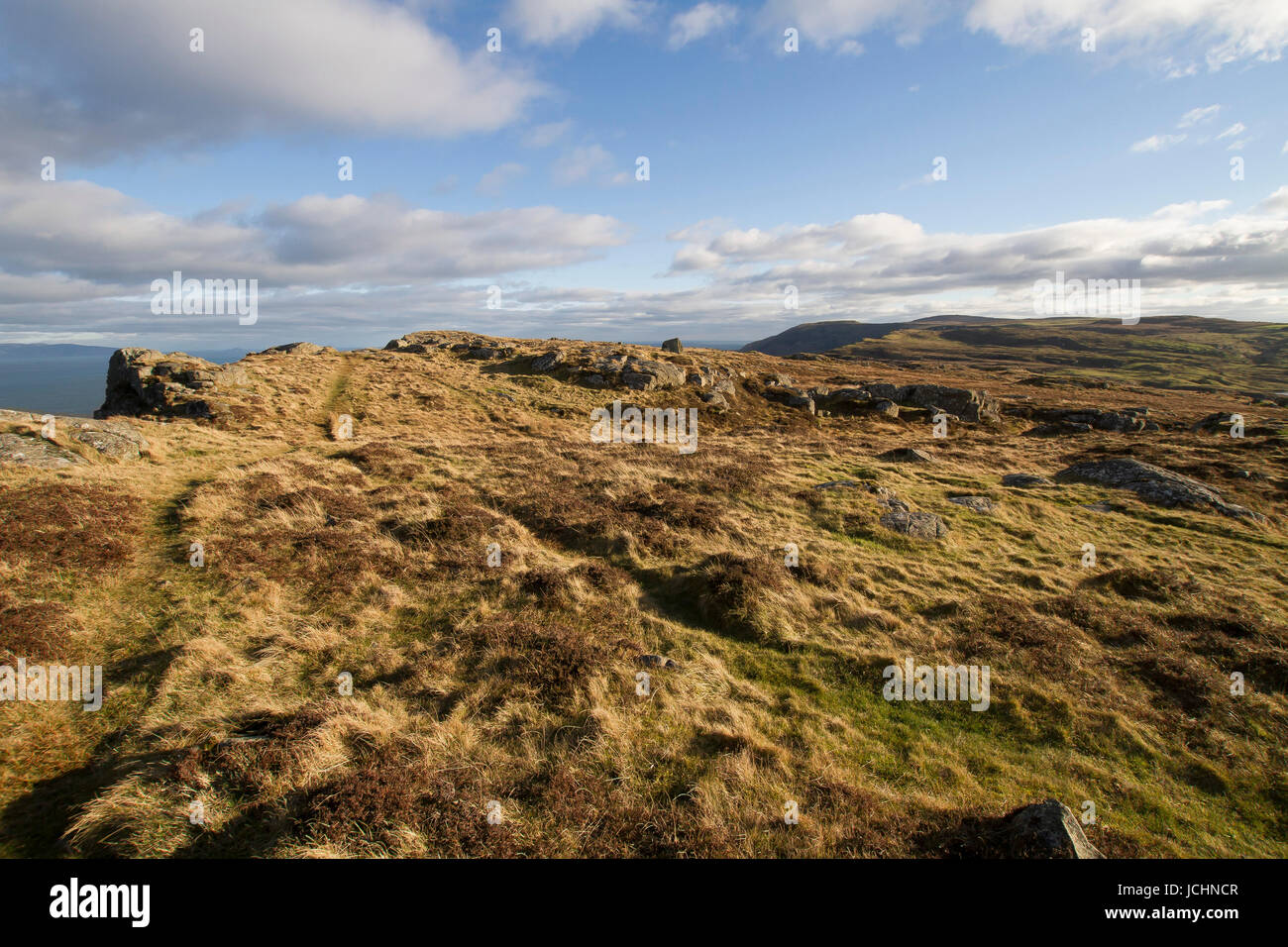 Cliiff at Fair Head, County Antrim, Northern Ireland Stock Photo - Alamy