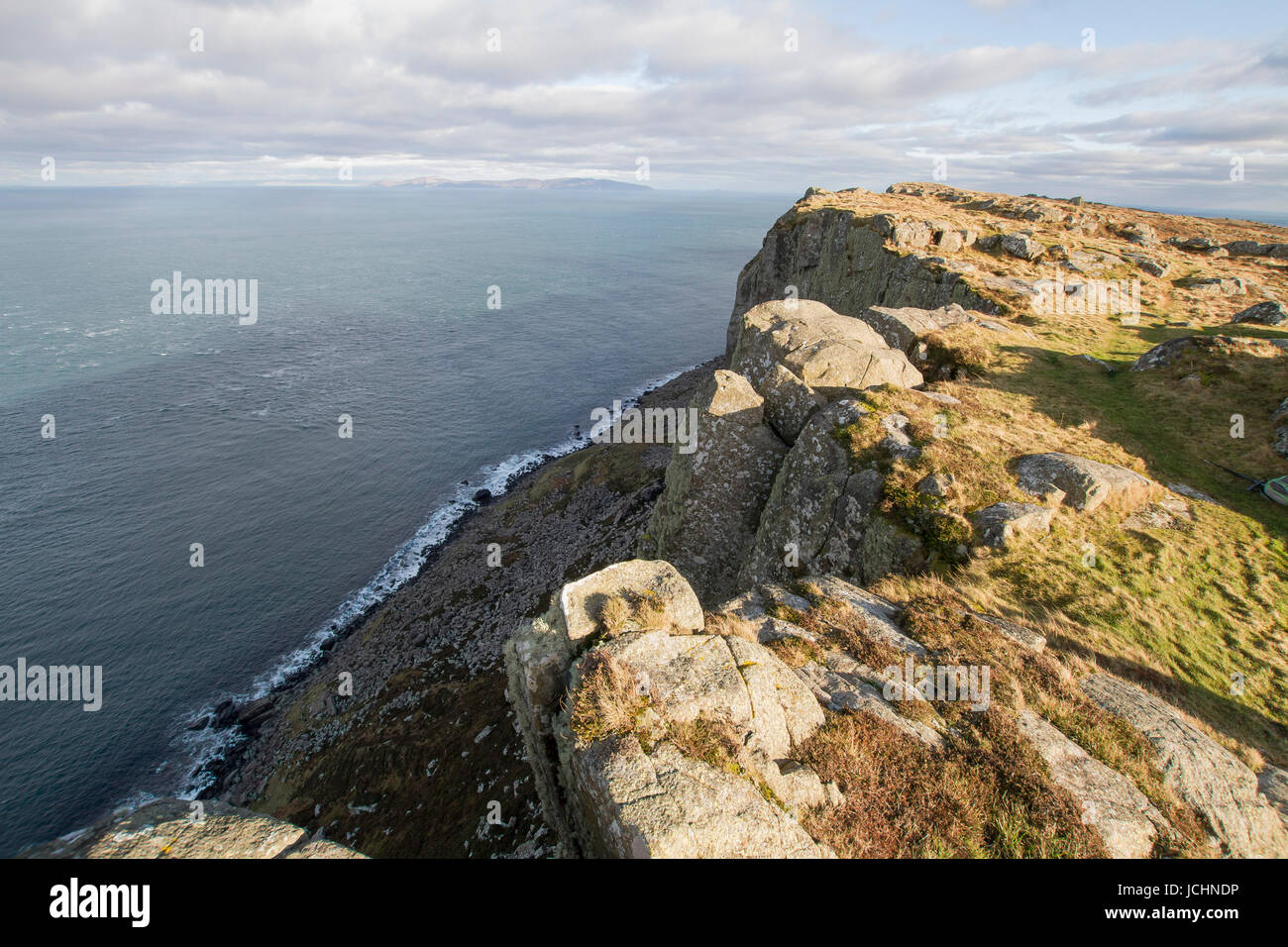 Cliiff at Fair Head, County Antrim, Northern Ireland Stock Photo - Alamy