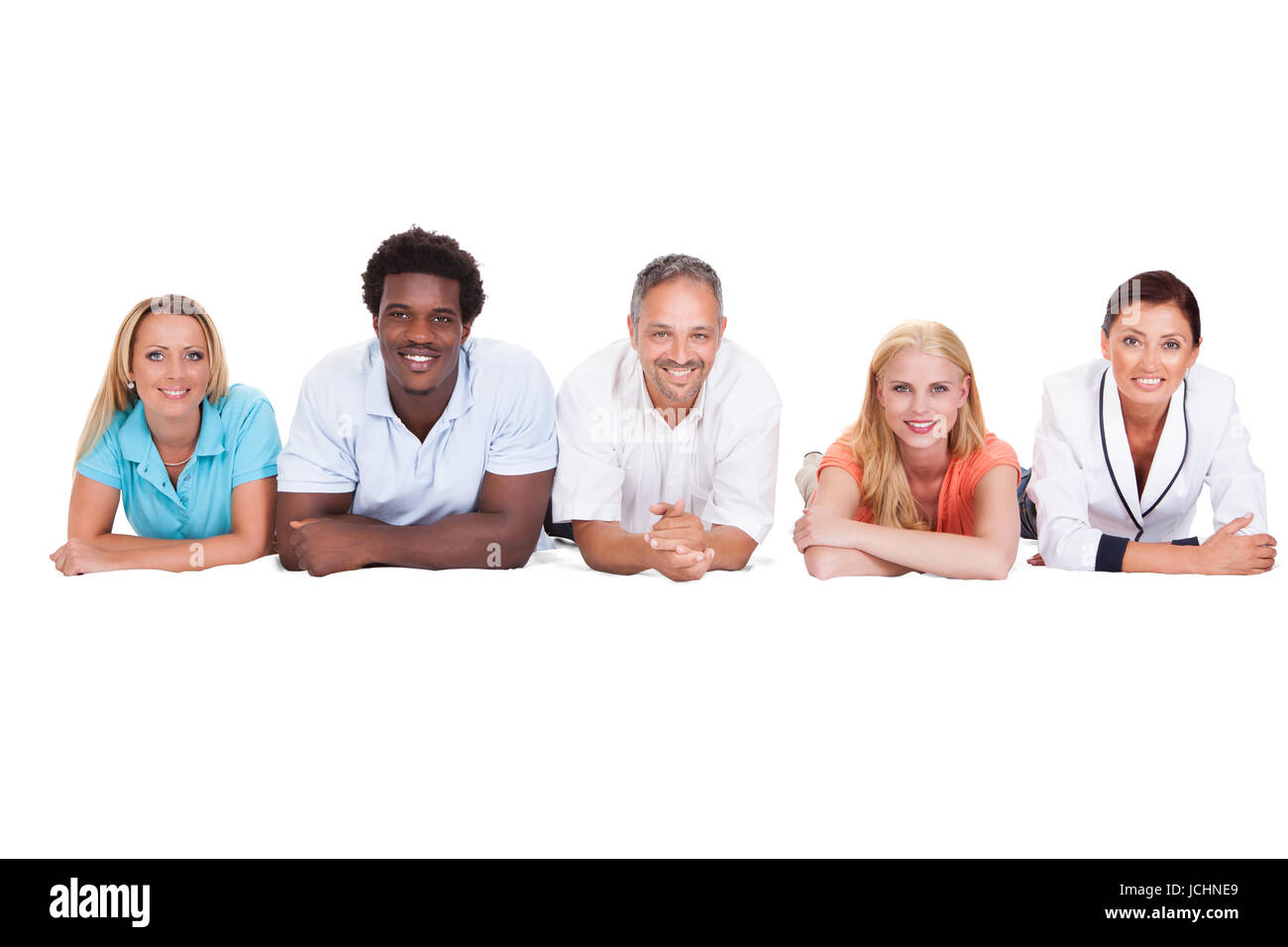 Young friends in face Cut Out Stock Images & Pictures - Alamy