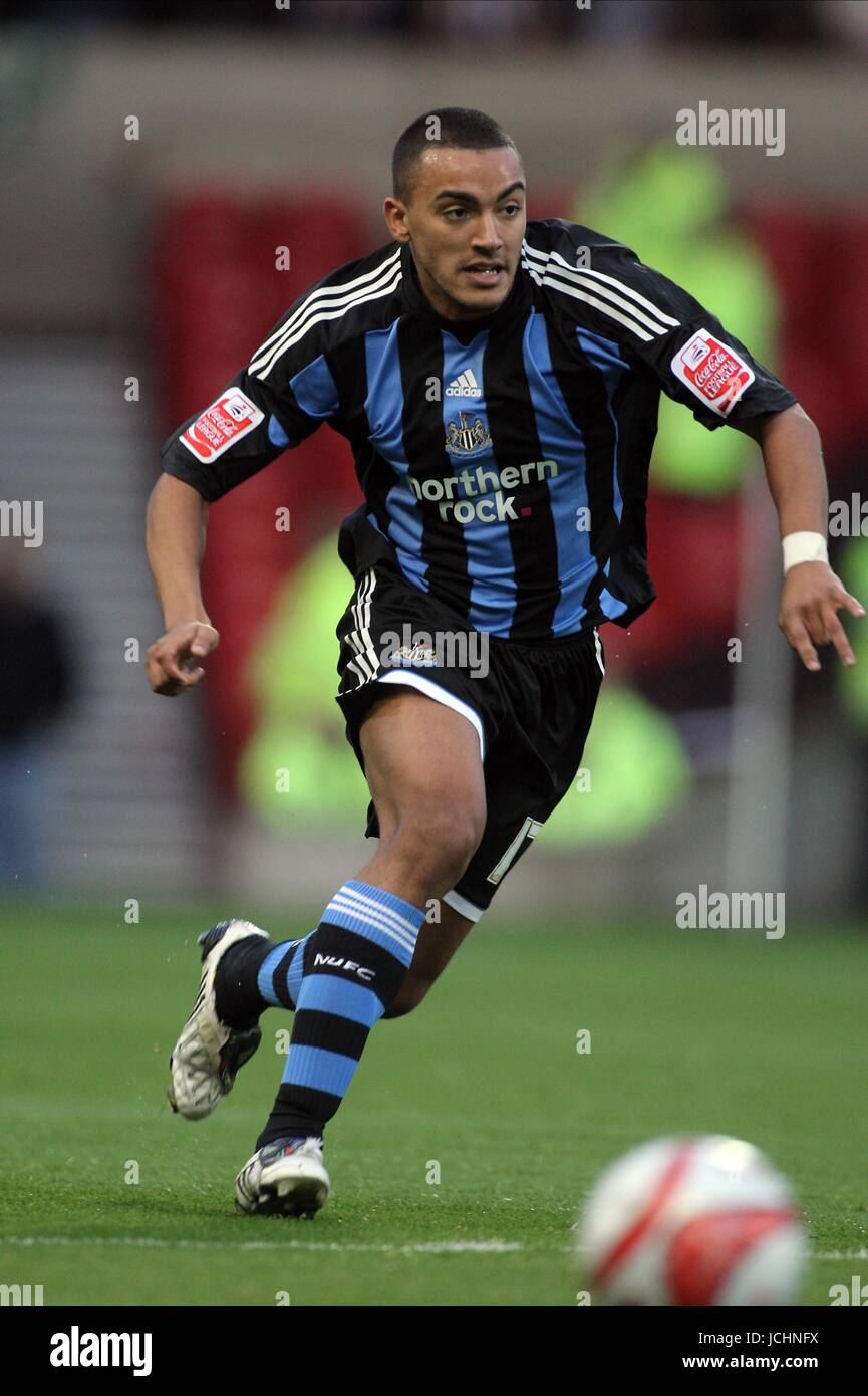 DANNY SIMPSON NEWCASTLE UNITED FC NOTTINGHAM FOREST V NEWCASTLE UNITED ...