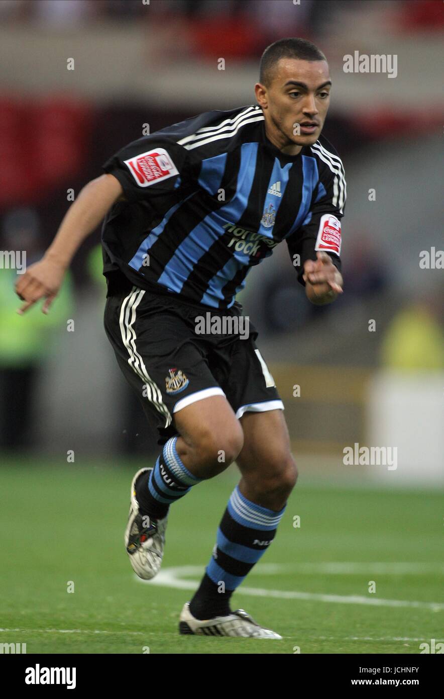 DANNY SIMPSON NEWCASTLE UNITED FC NOTTINGHAM FOREST V NEWCASTLE UNITED ...