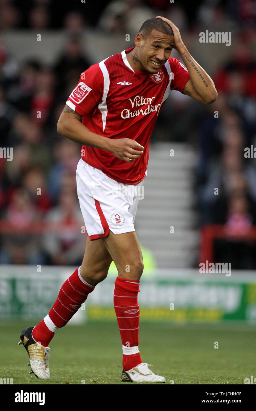KELVIN WILSON NOTTINGHAM FOREST FC NOTTINGHAM FOREST V NEWCASTLE UNITED ...