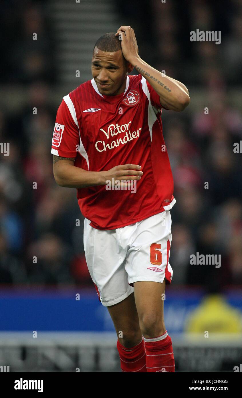 KELVIN WILSON NOTTINGHAM FOREST FC NOTTINGHAM FOREST V NEWCASTLE UNITED ...