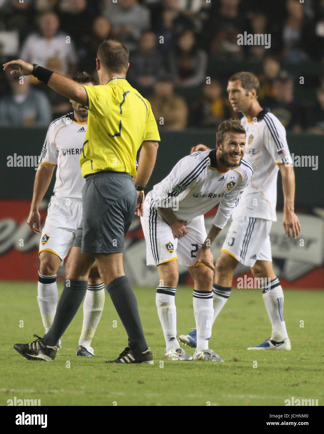 DAVID BECKHAM LOS ANGELES GALAXY V SAN JOSE LOS ANGELES GALAXY V SAN ...