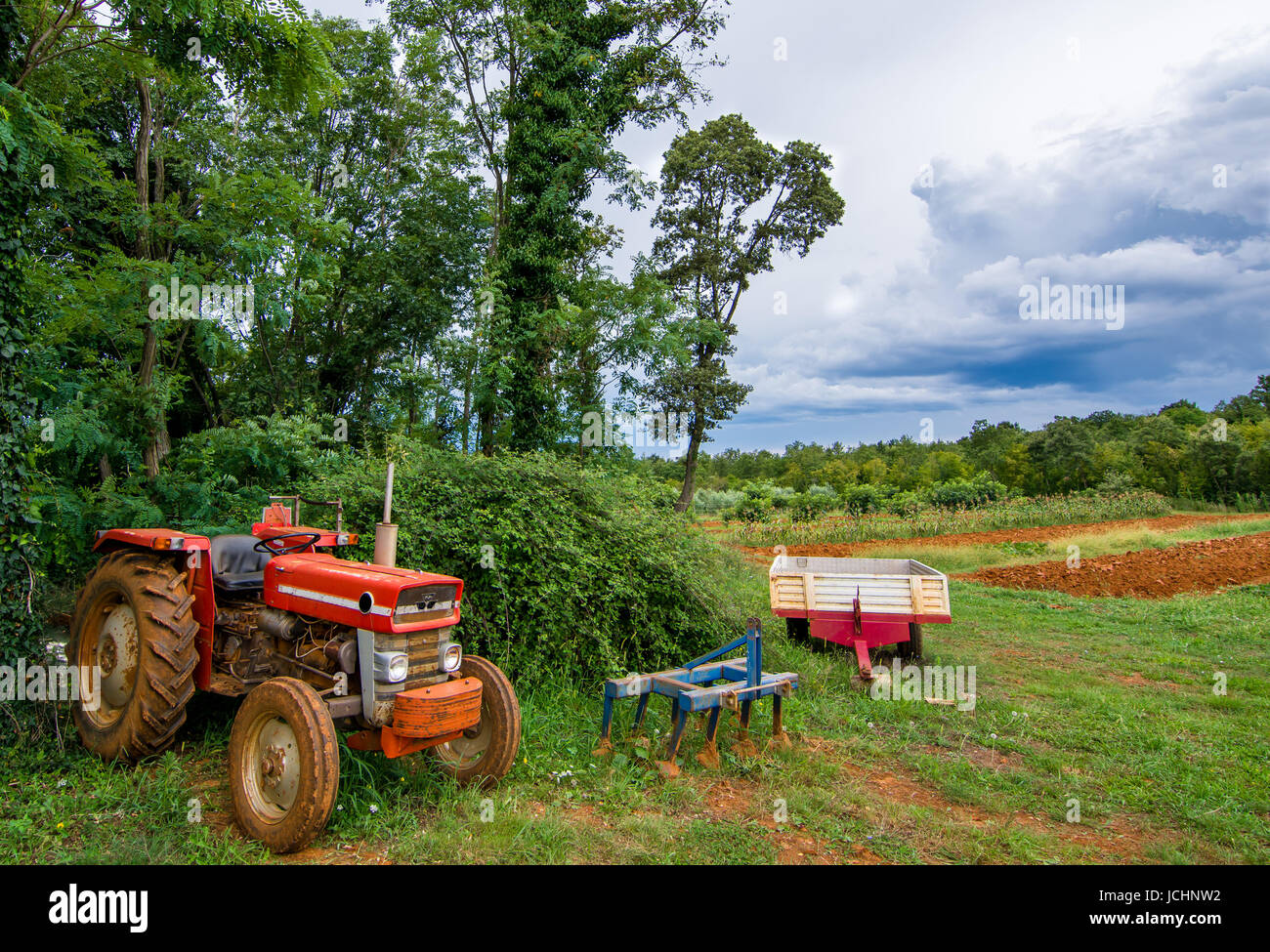 agricultural equipment from acker Stock Photo - Alamy