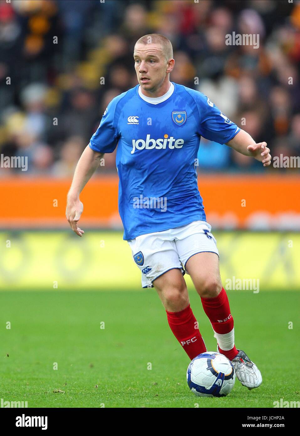 JAMIE O'HARA PORTSMOUTH FC HULL CITY V PORTSMOUTH KC STADIUM, HULL ...