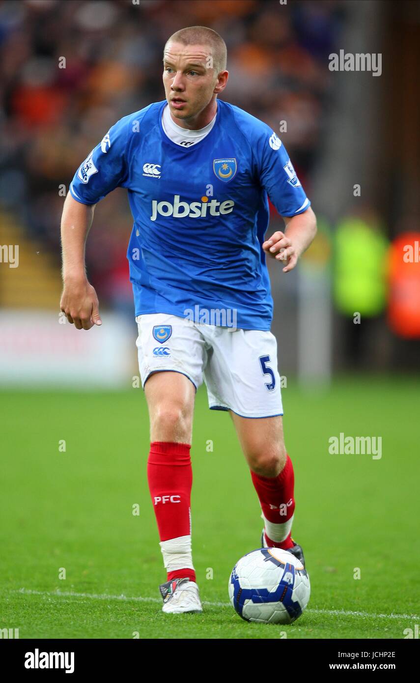 JAMIE O'HARA PORTSMOUTH FC HULL CITY V PORTSMOUTH KC STADIUM, HULL ...