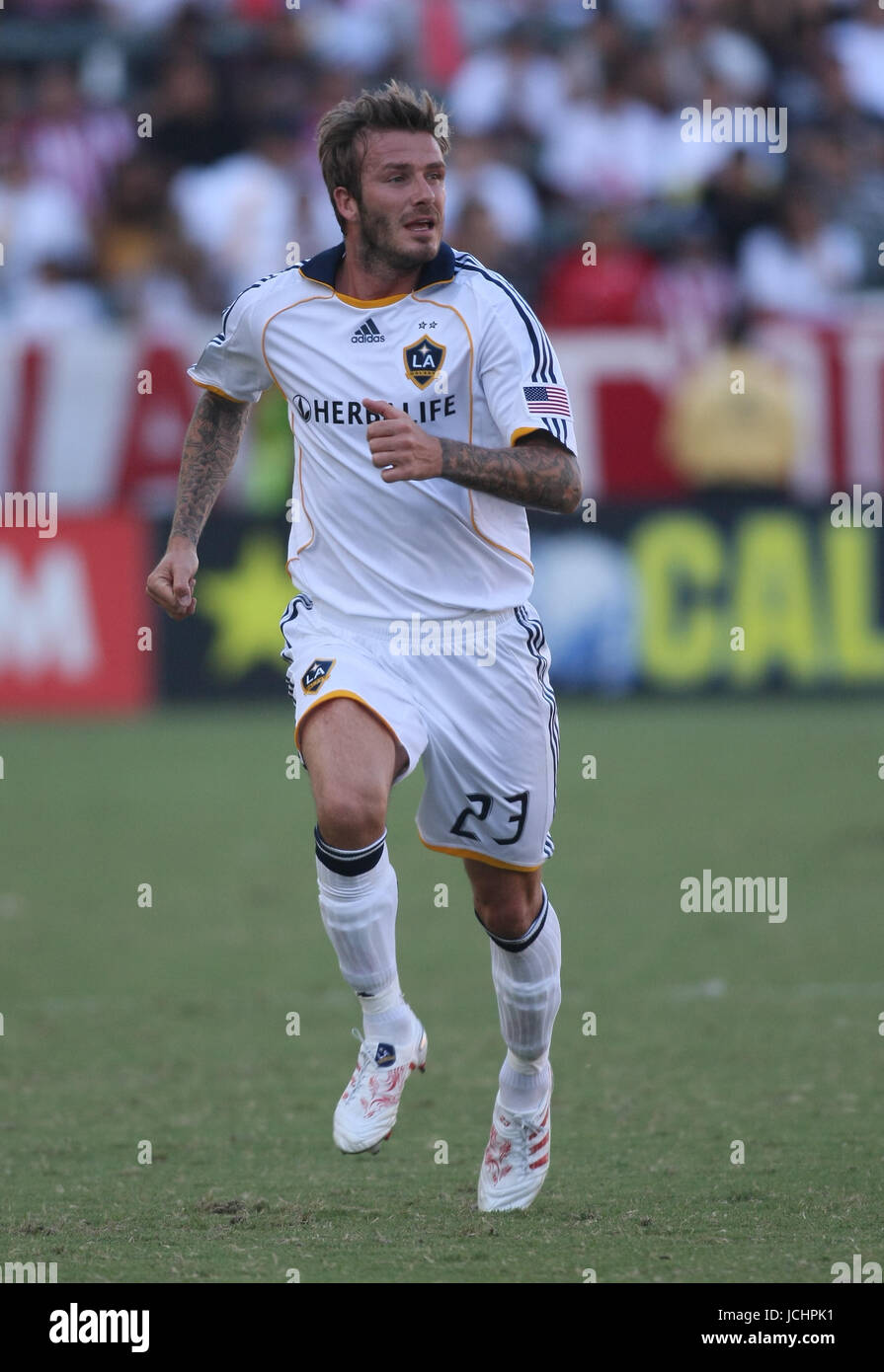 DAVID BECKHAM LOS ANGELES GALAXY CHIVAS USA V LOS ANGELES GALAXY, MLS ...