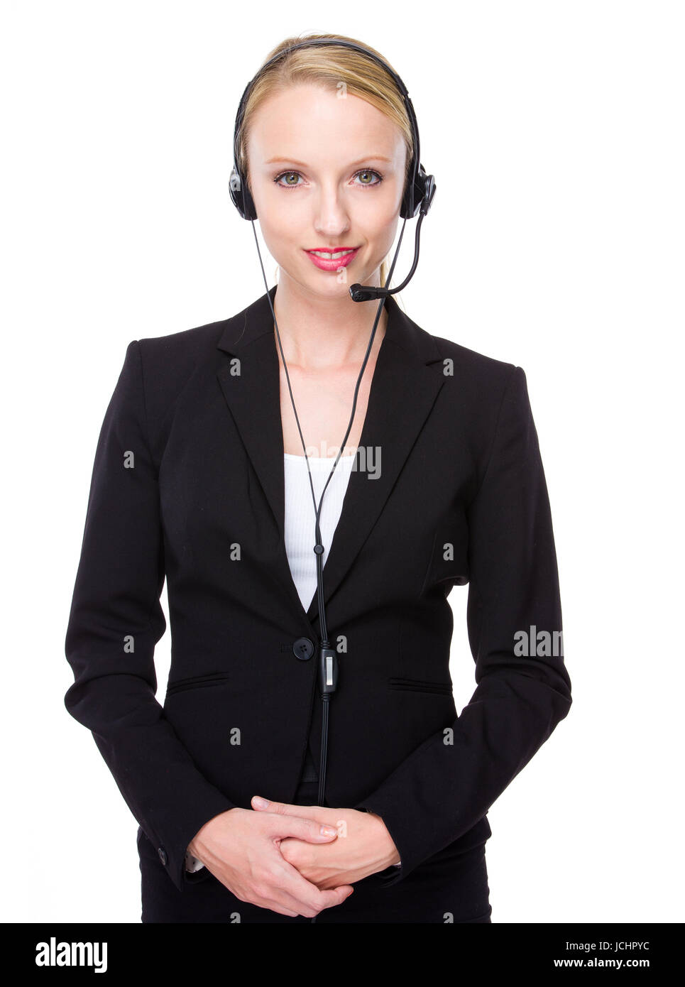 Customer service operator Stock Photo - Alamy