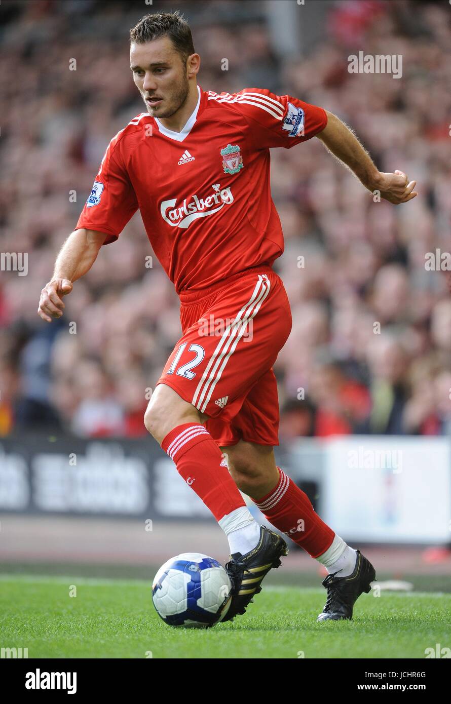 FABIO AURELIO LIVERPOOL FC LIVERPOOL V MANCHESTER UNITED FC ANFIELD ...