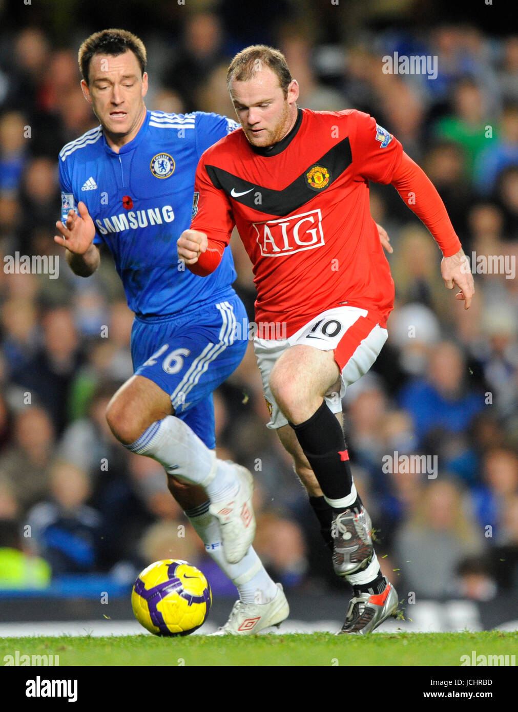 WAYNE ROONEY , JOHN TERRY , CHELSEA V MANCHESTER UNITED, CHELSEA V ...