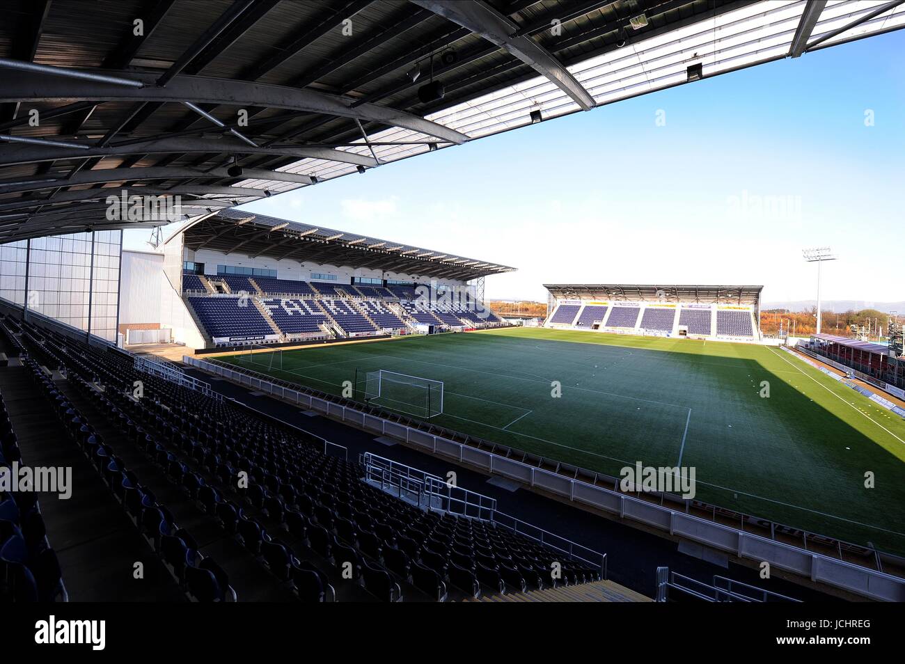 Falkirk stadium general view hi-res stock photography and images - Alamy
