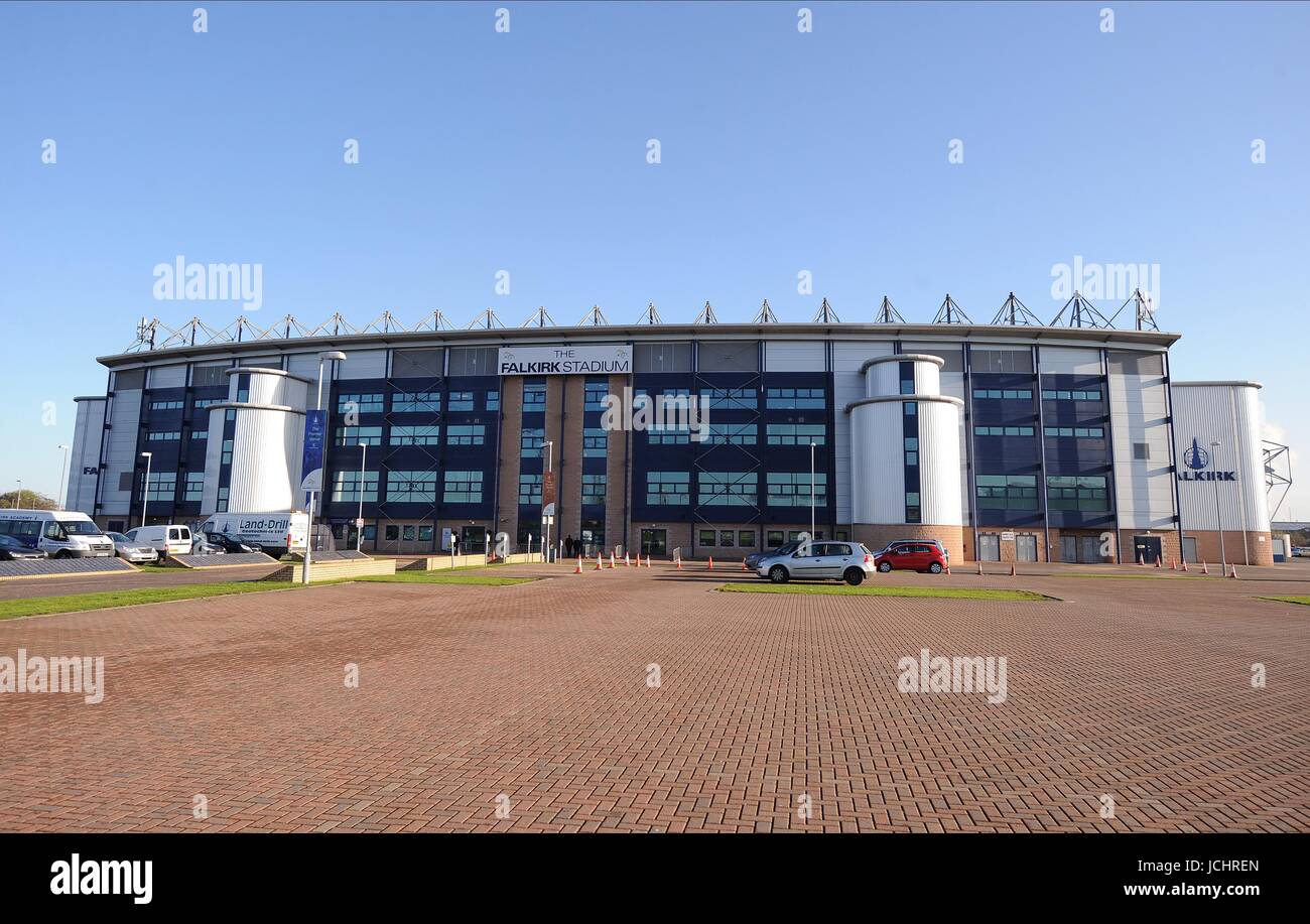 Falkirk stadium general view hi-res stock photography and images - Alamy