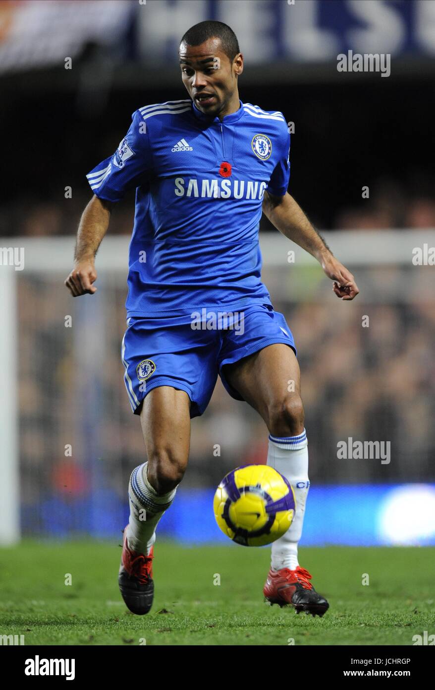 ASHLEY COLE CHELSEA FC CHELSEA V MANCHESTER UNITED STAMFORD BRIDGE ...