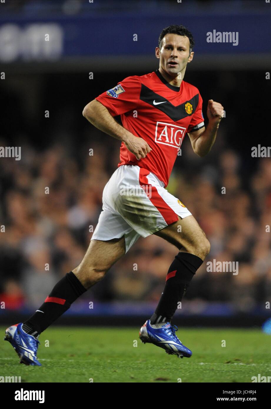 RYAN GIGGS MANCHESTER UNITED FC CHELSEA V MANCHESTER UNITED STAMFORD ...