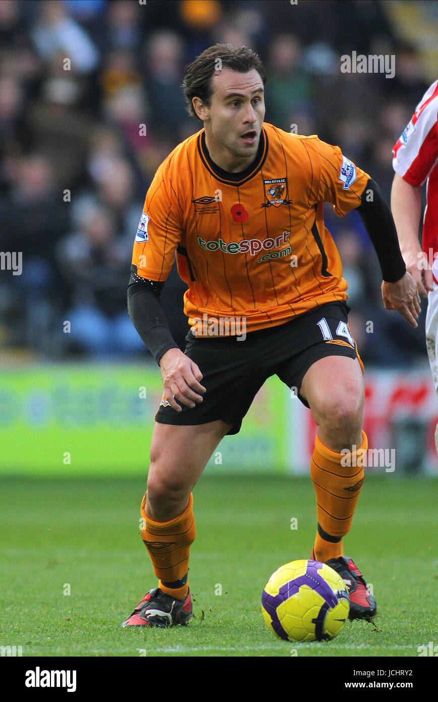 RICHARD GARCIA HULL CITY FC HULL CITY V STOKE CITY KC STADIUM, HULL ...