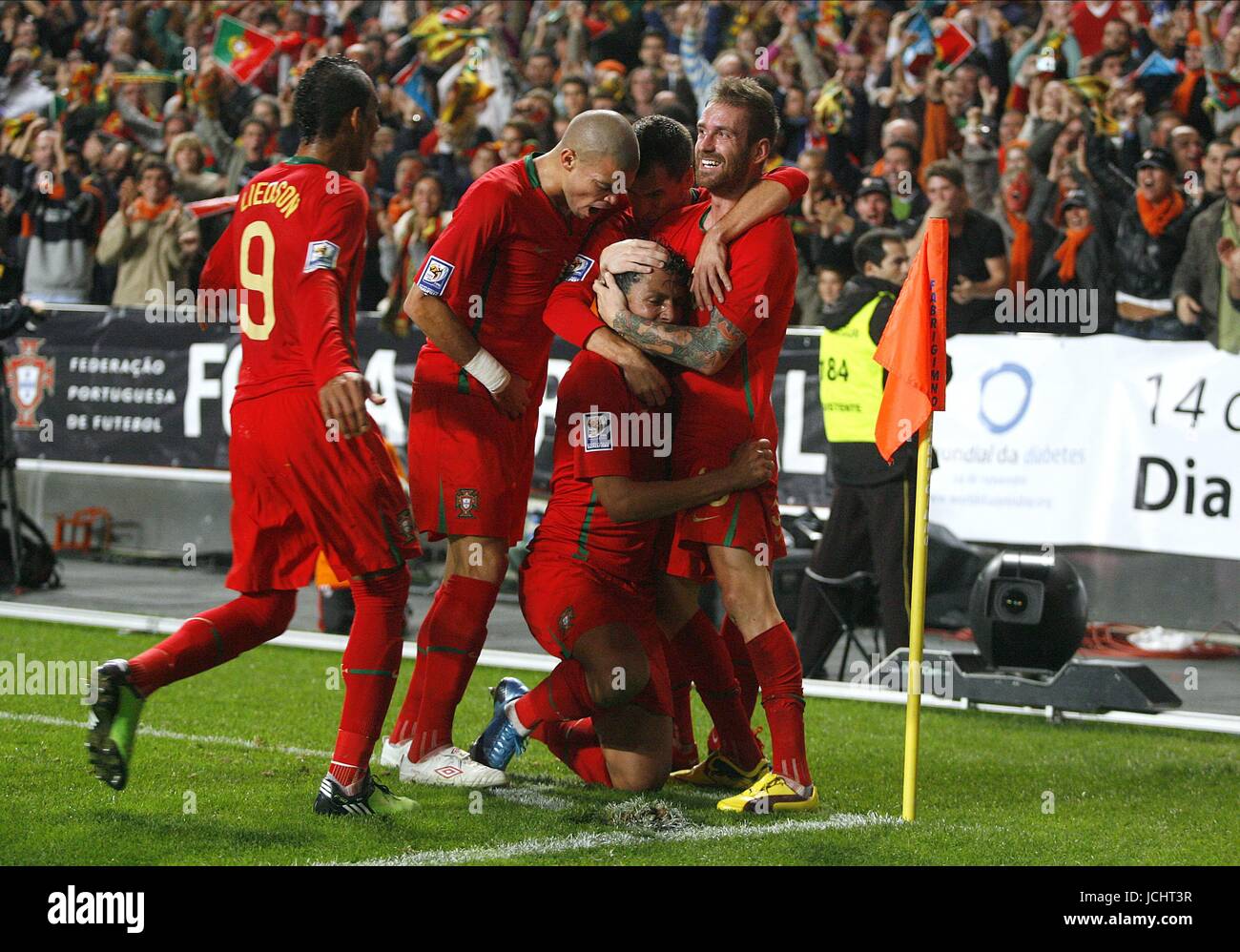 BRUN ALVES CELEBRATES PORTUGAL V BOSNIA PORTUGAL V BOSNIA ESTADIO DA ...