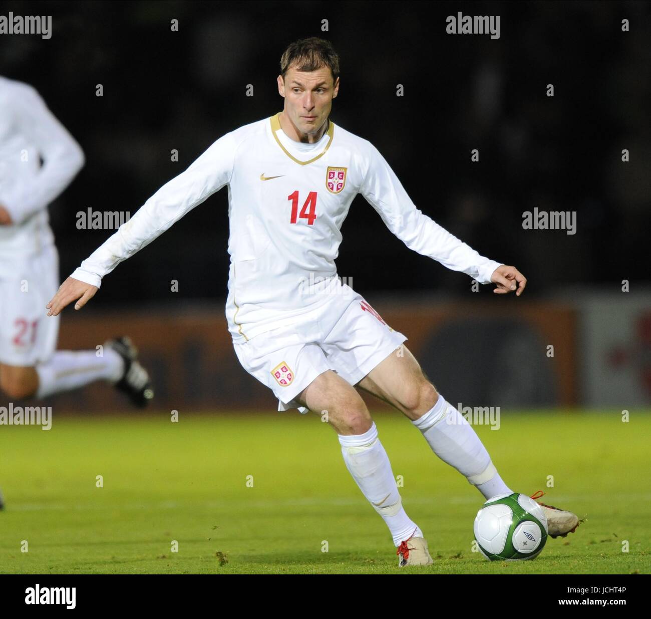 MILAN JOVANOVIC SERBIA NORTHERN IRELAND V SERBIA WINDSOR PARK, BELFAST ...