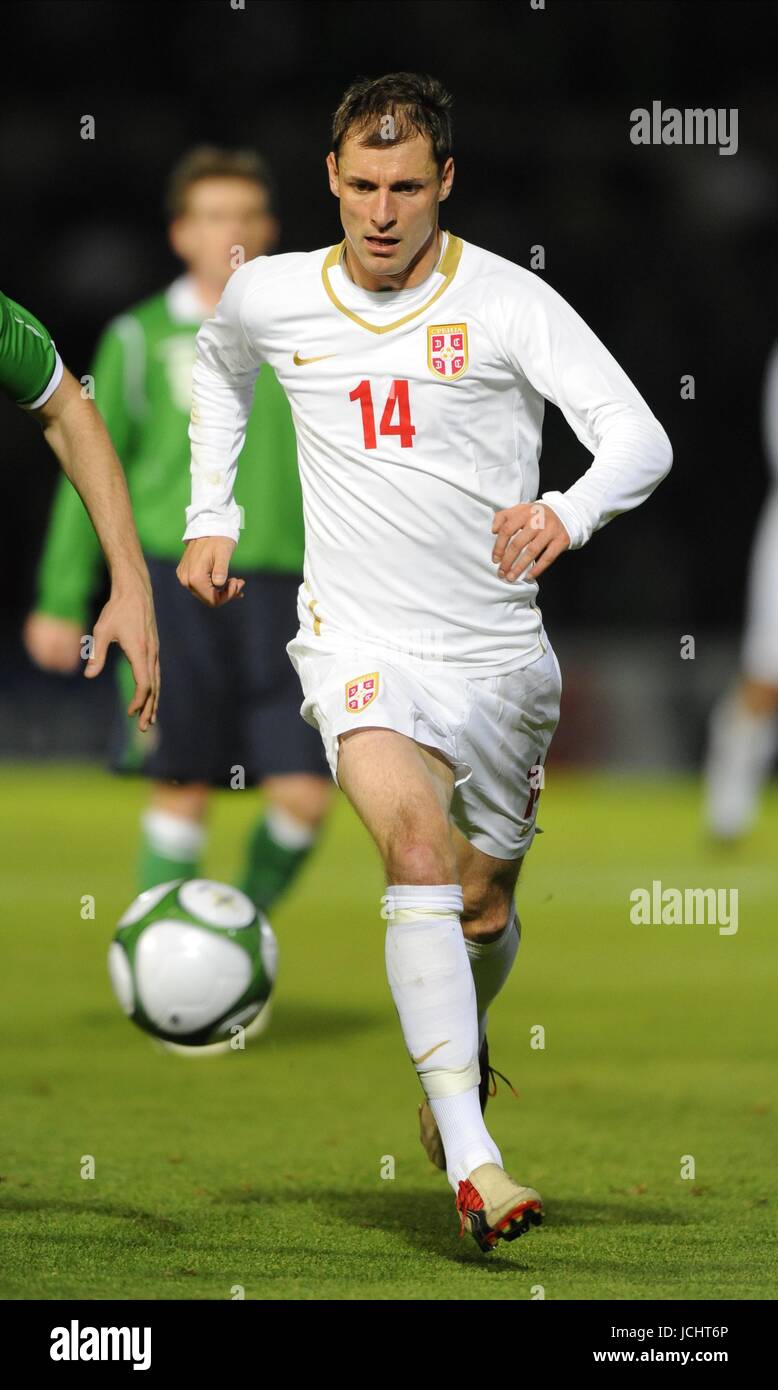 MILAN JOVANOVIC SERBIA NORTHERN IRELAND V SERBIA WINDSOR PARK, BELFAST ...