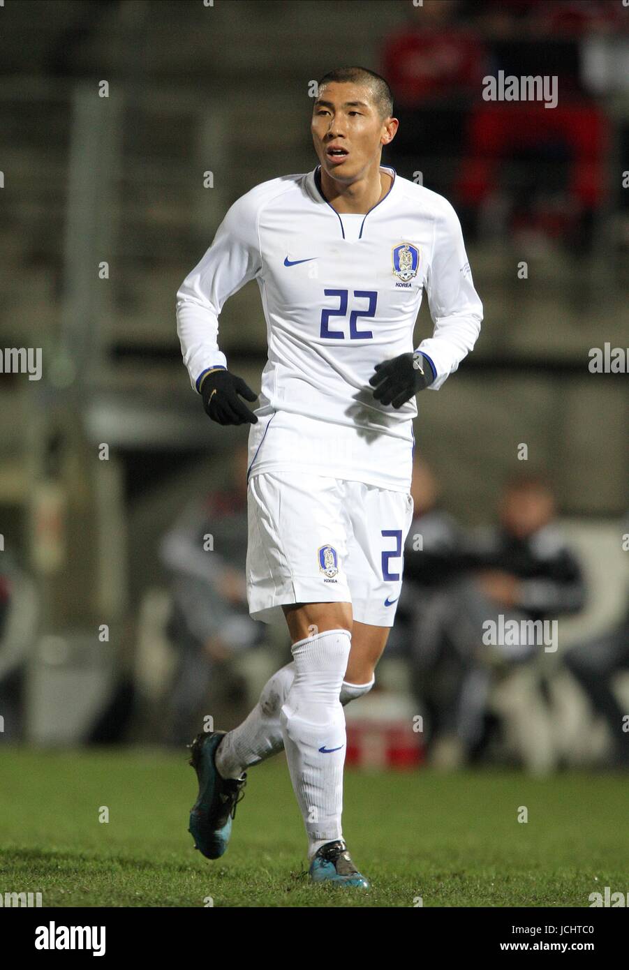 CHA DU-RI SOUTH KOREA DENMARK V SOUTH KOREA BLUE WATER STADIUM,ESJBERG ...
