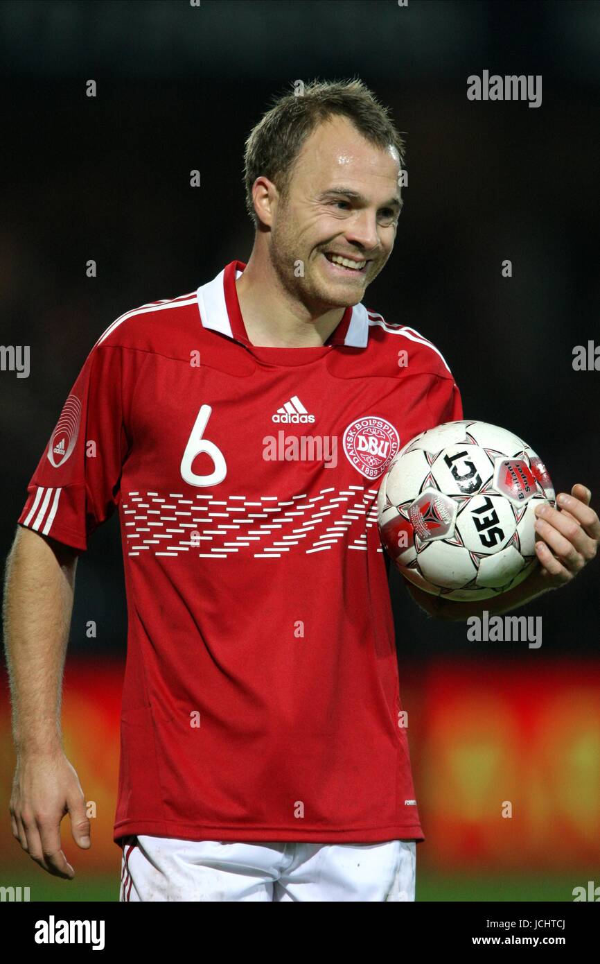 LARS JACOBSEN DENMARK DENMARK V SOUTH KOREA BLUE WATER STADIUM,ESJBERG ...