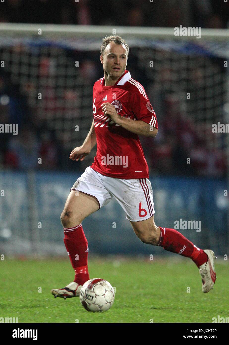LARS JACOBSEN DENMARK DENMARK V SOUTH KOREA BLUE WATER STADIUM,ESJBERG ...
