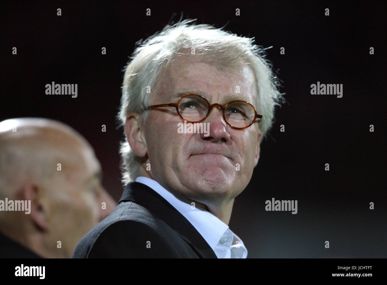 MORTEN OLSEN DENMARK MANAGER DENMARK V SOUTH KOREA BLUE WATER STADIUM ...