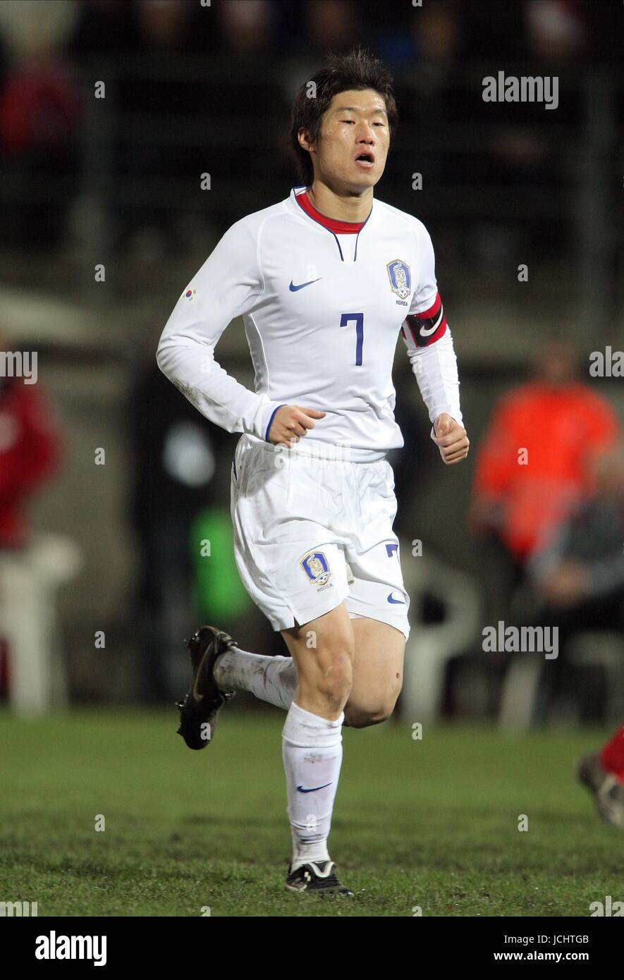 PARK JI-SUNG SOUTH KOREA DENMARK V SOUTH KOREA BLUE WATER STADIUM,ESJBERG,DENMARK 14 November ...