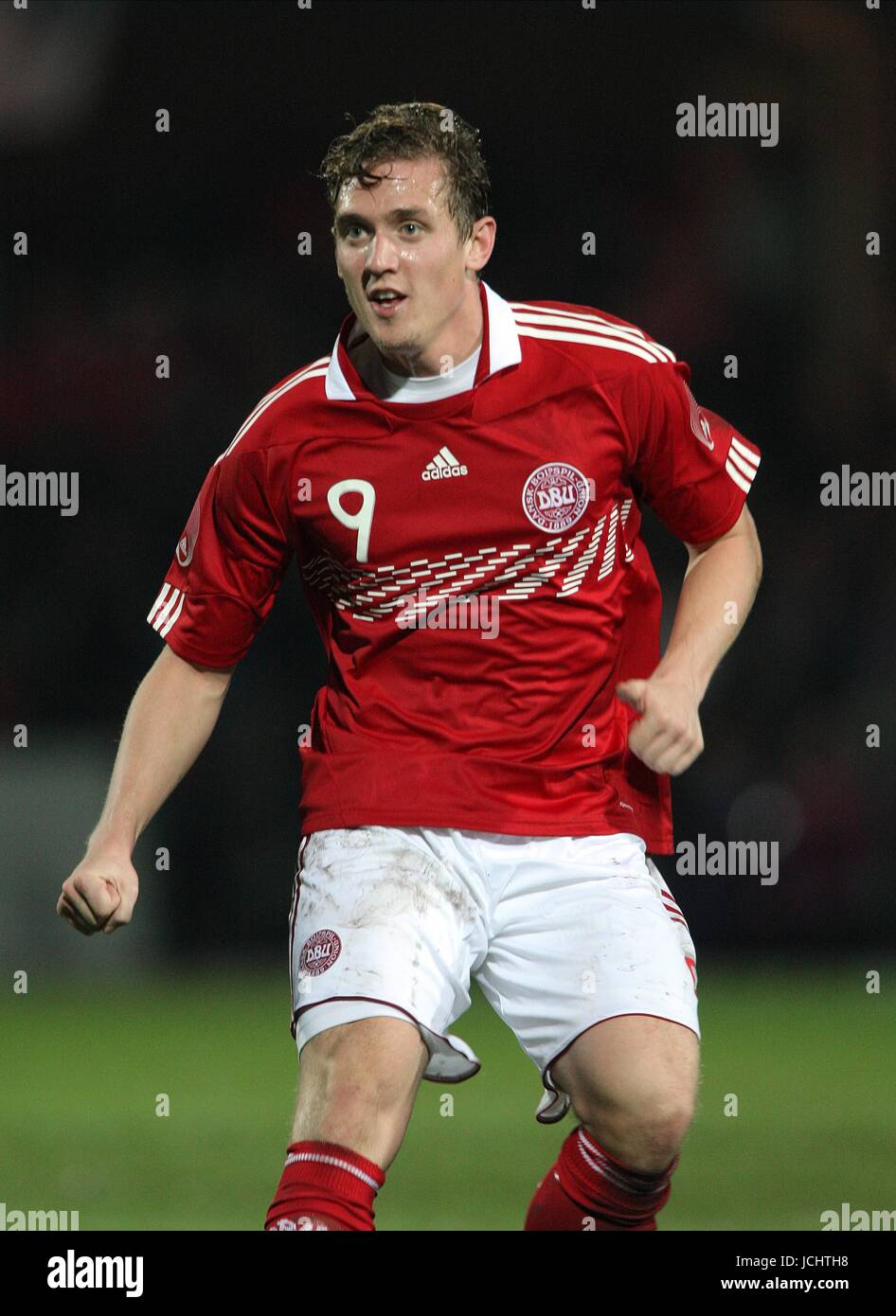 MORTEN RASMUSSEN DENMARK DENMARK V SOUTH KOREA BLUE WATER STADIUM ...