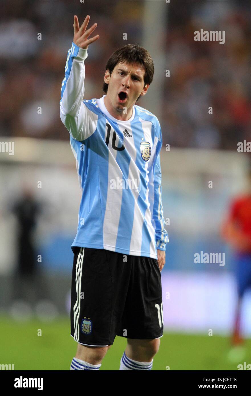 LIONEL MESSI ARGENTINA & FC BARCELONA SPAIN V ARGENTINA ESTADIO VICENTE ...