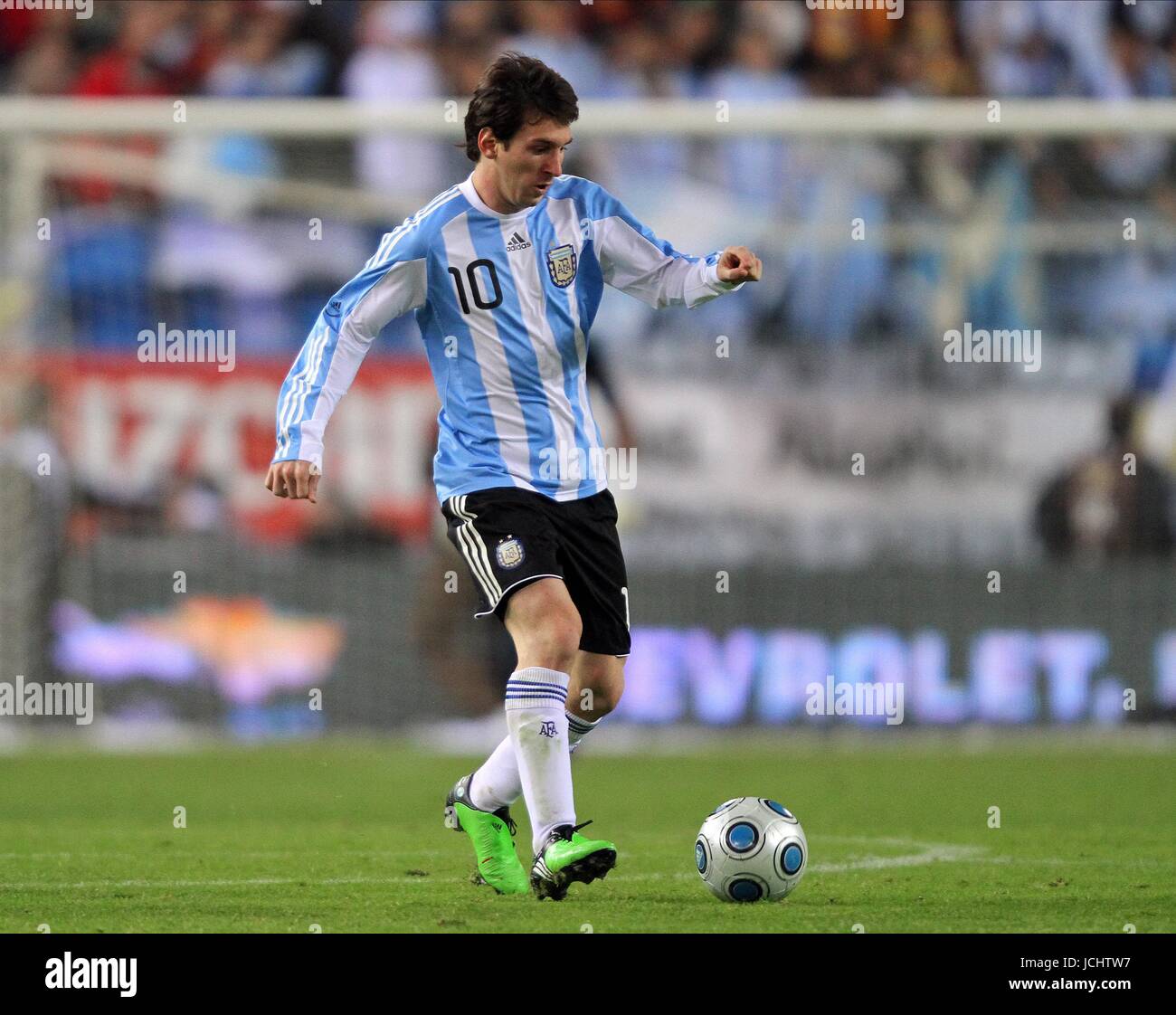 LIONEL MESSI ARGENTINA & FC BARCELONA SPAIN V ARGENTINA ESTADIO VICENTE ...
