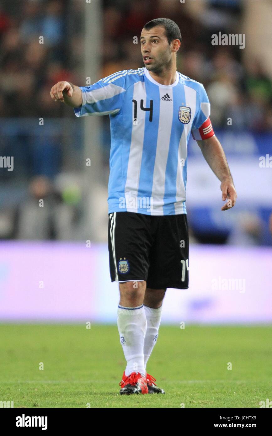 JAVIER MASCHERANO ARGENTINA & LIVERPOOL FC SPAIN V ARGENTINA ESTADIO ...