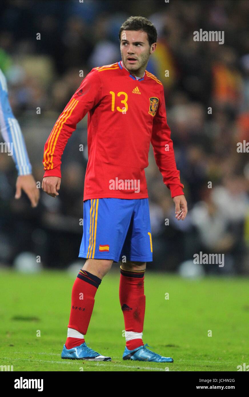 JUAN MATA SPAIN & VALENCIA SPAIN V ARGENTINA ESTADIO VICENTE CADERON ...