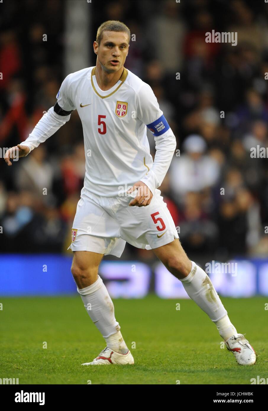 NEMANJA VIDIC SERBIA KOREA REPUBLIC V SERBIA CRAVEN COTTAGE, LONDON ...