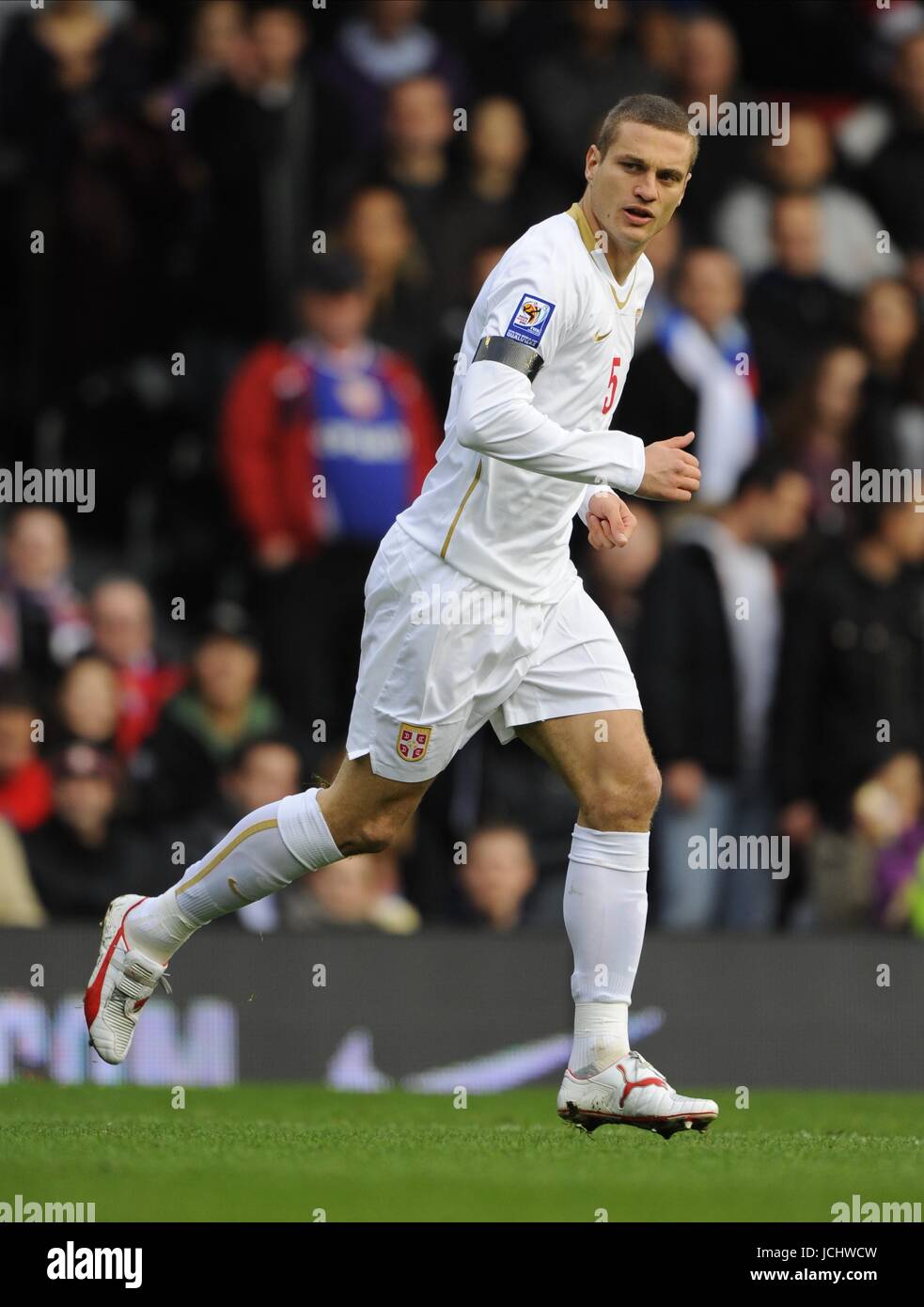 NEMANJA VIDIC SERBIA KOREA REPUBLIC V SERBIA CRAVEN COTTAGE, LONDON ...