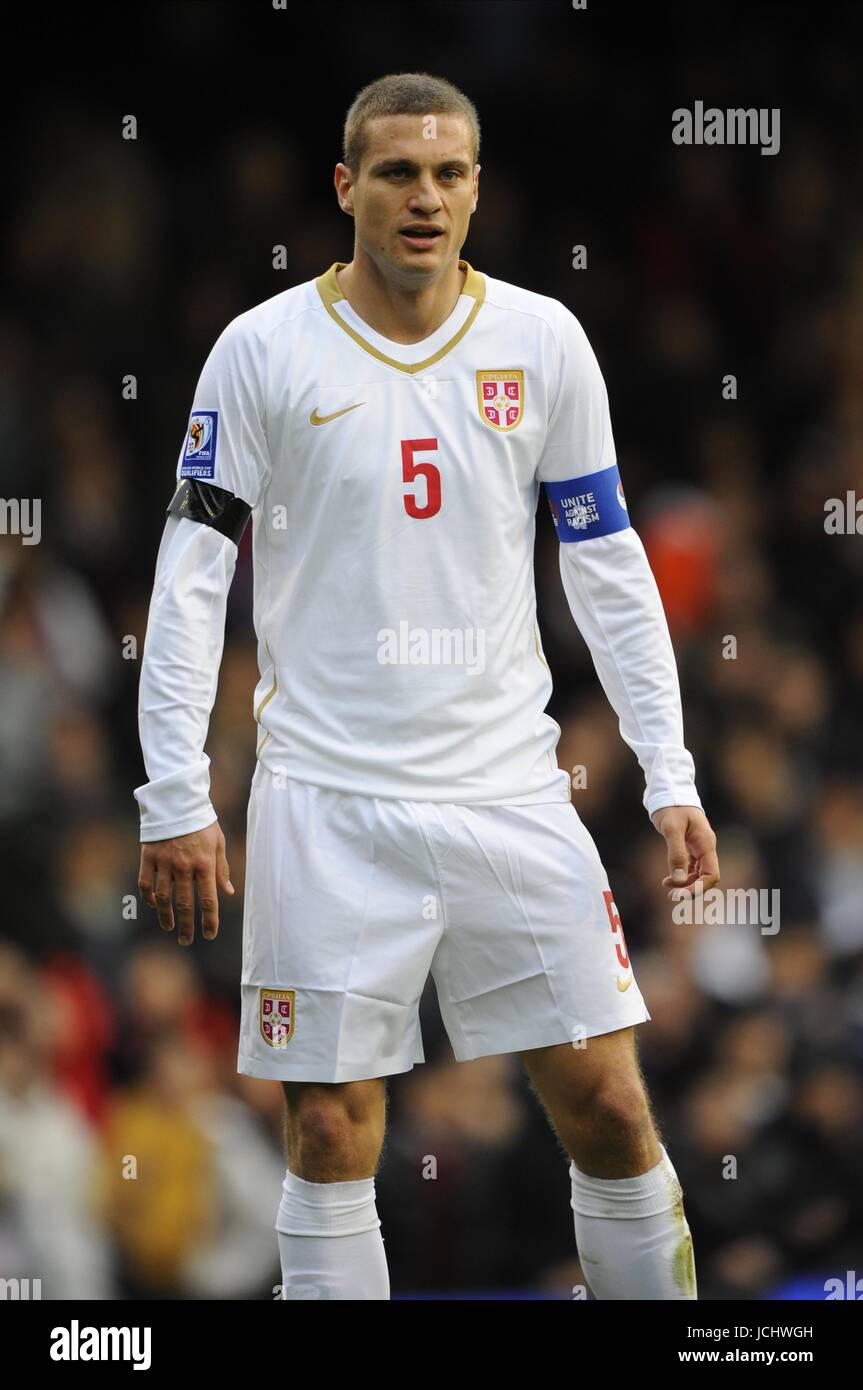 NEMANJA VIDIC SERBIA KOREA REPUBLIC V SERBIA CRAVEN COTTAGE, LONDON ...