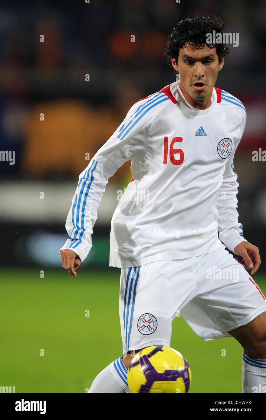 CRISTIAN RIVEROS NUNEZ PARAGUAY HOLLAND V PARAGUAY ABE LENSTRA STADIUM ...