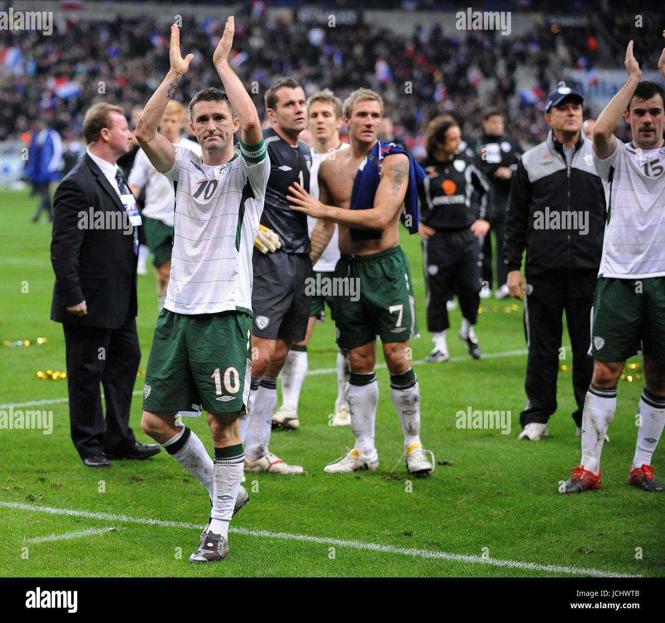 ROBBIE KEANE, SHAY GIVEN & LIAM LAWRENCE FRANCE V REPUBLIC OF IRELAND ...