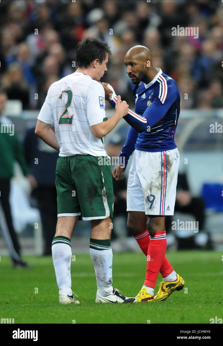 SEAN ST LEDGER & NICOLAS ANELKA FRANCE V REPUBLIC OF IRELAND FRANCE V ...