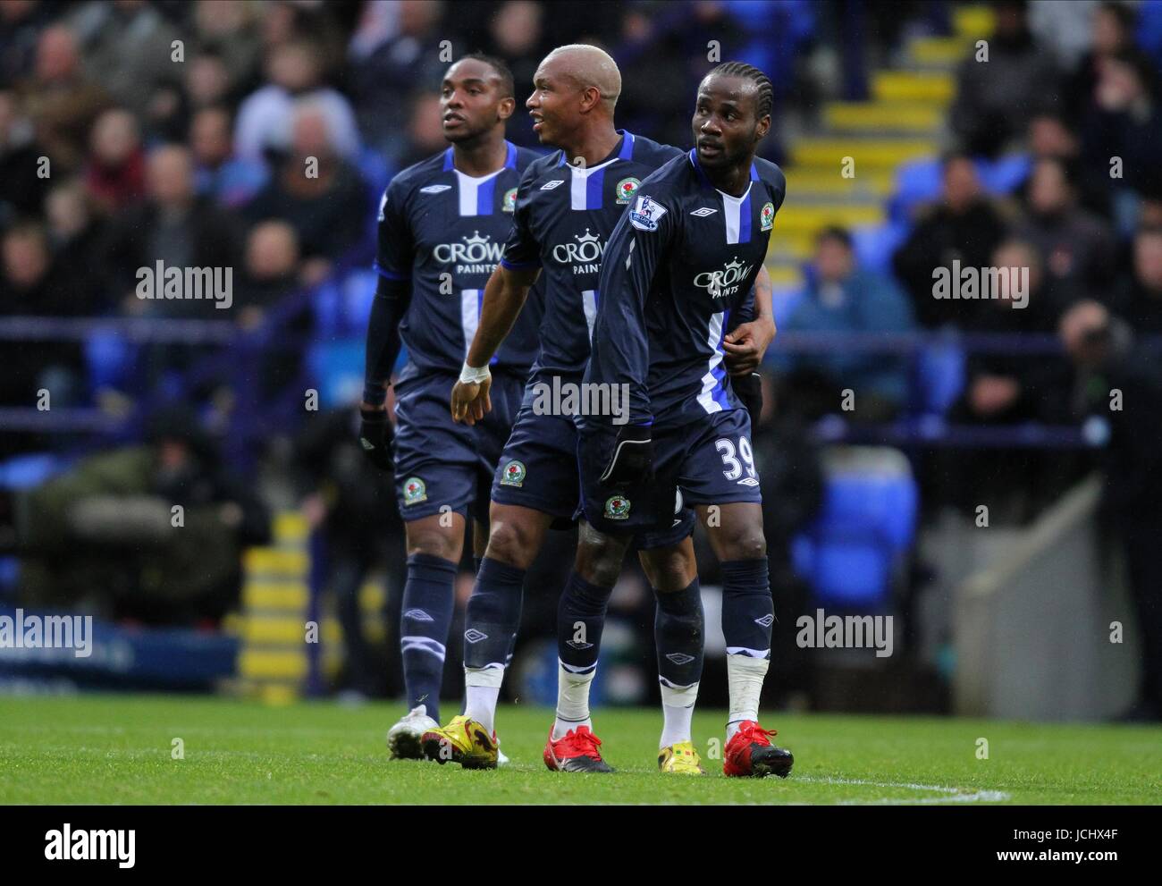 PASCAL CHIMBONDA, EL-HADJI DIOUF & JASON ROBERTS BLACKBURN ROVERS FC ...